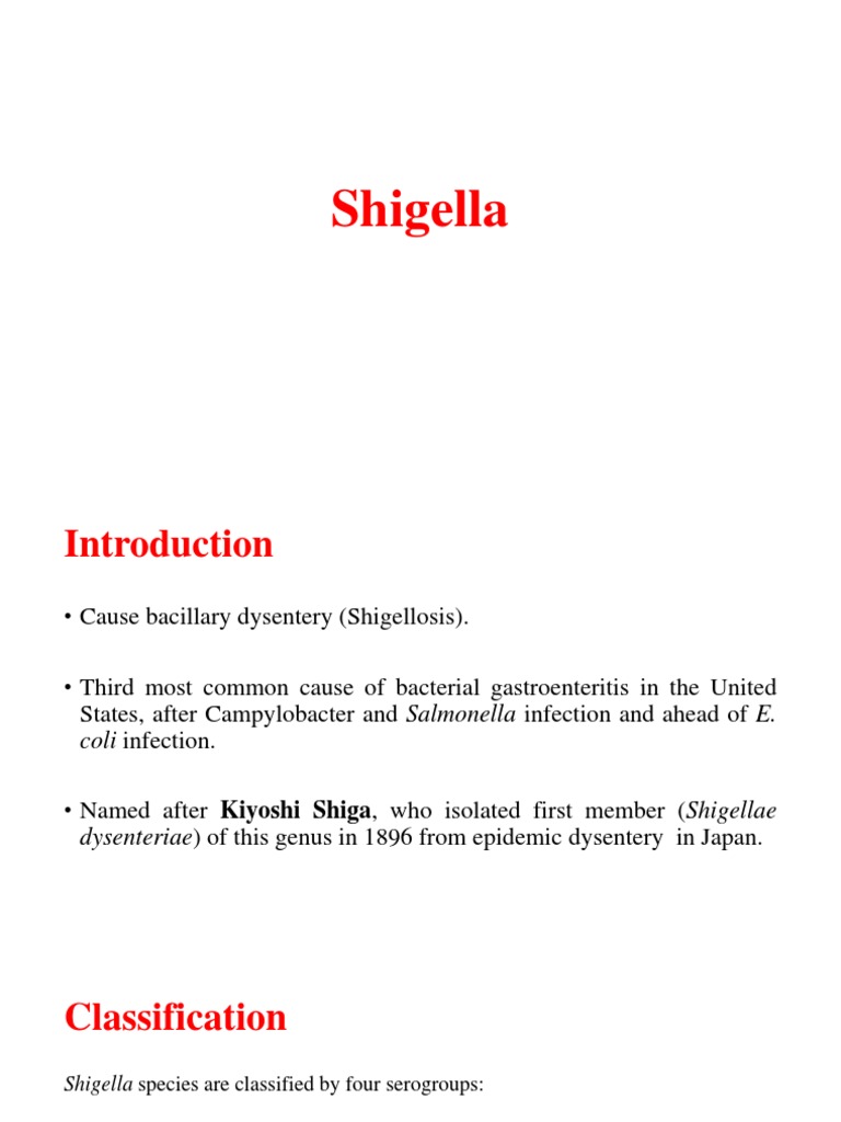 Shigella | PDF | Microbiology | Cell Biology