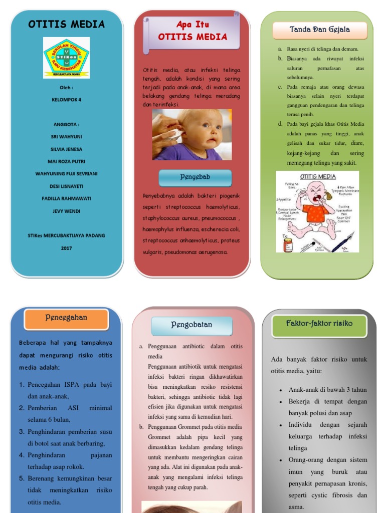 Leaflet Sap Otitis Media | PDF
