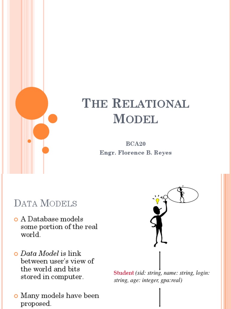 L2 - The Relational Model | PDF | Relational Model | Relational Database