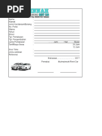 Contoh Kwitansi Rental Mobil Penumpsng | PDF