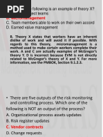 PMI-RMP - Questions and Answers | PDF | Risk | Risk Management