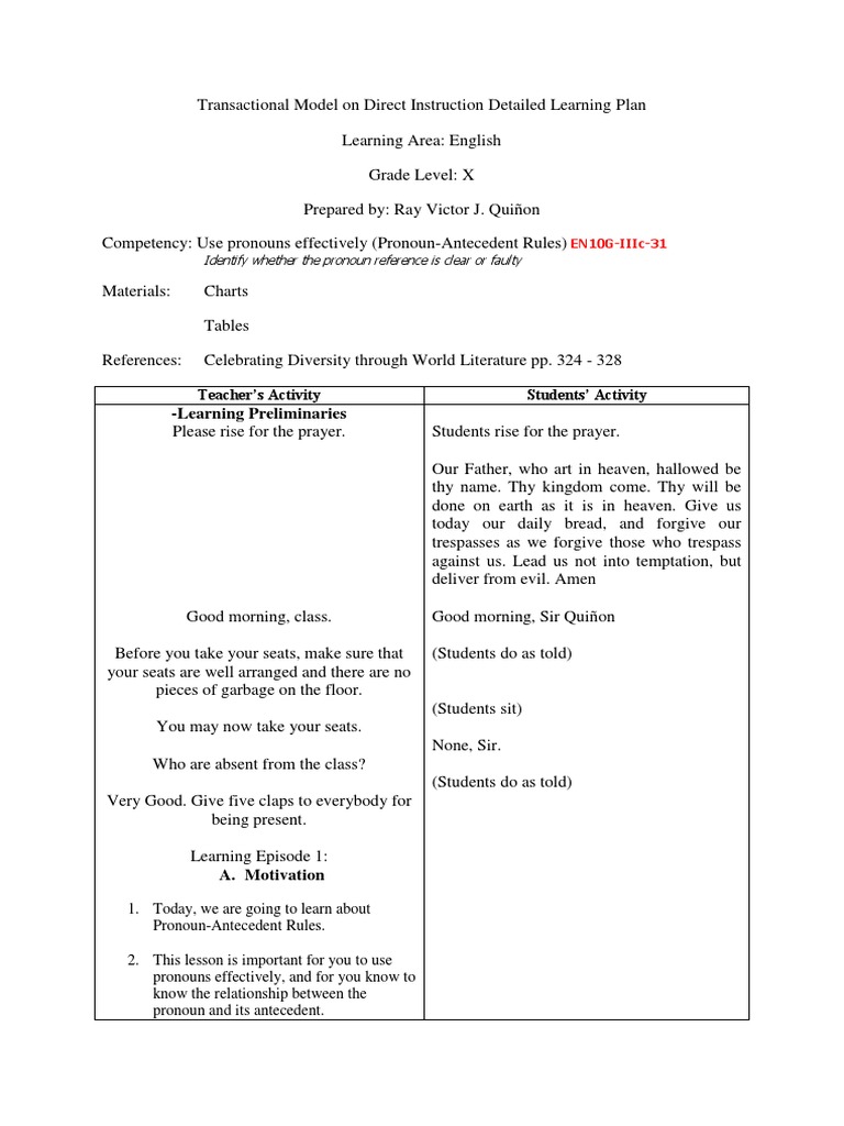 LP English 2 | PDF | Grammatical Number | Plural