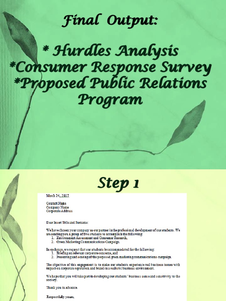 Green Mktg-Final Output FORMAT | PDF