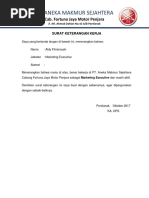 Contoh Surat Paklaring | PDF | Karier & Perkembangan | Bisnis