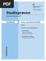 PD3 - 2023 Sommer - Censor - Og Eksaminatorhæfte, Mundtlig | PDF