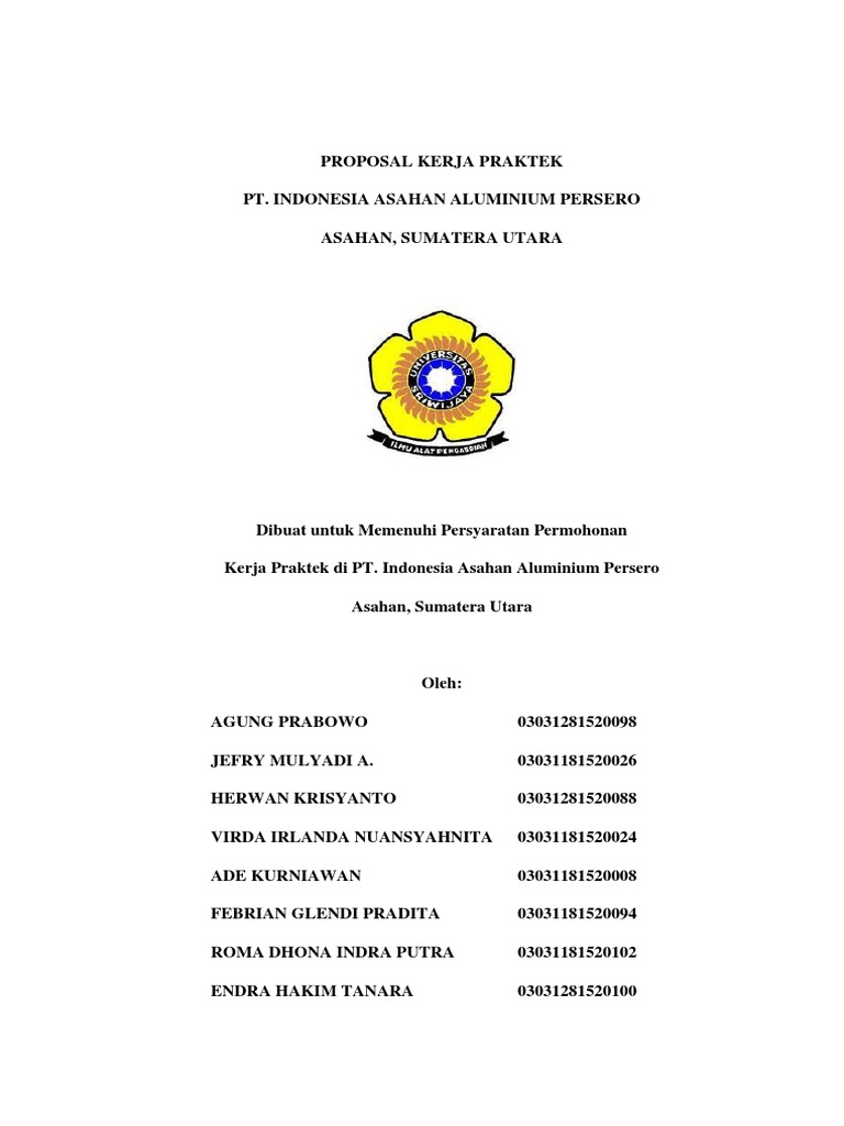 Proposal KP Inalum | PDF