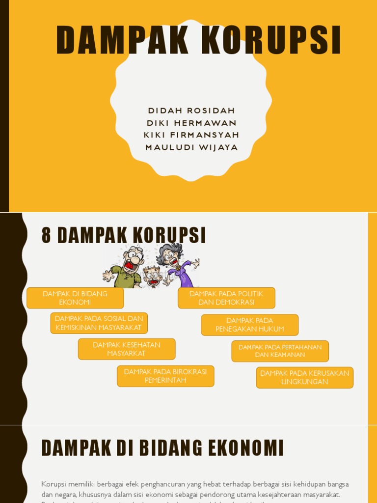 Dampak Korupsi | PDF