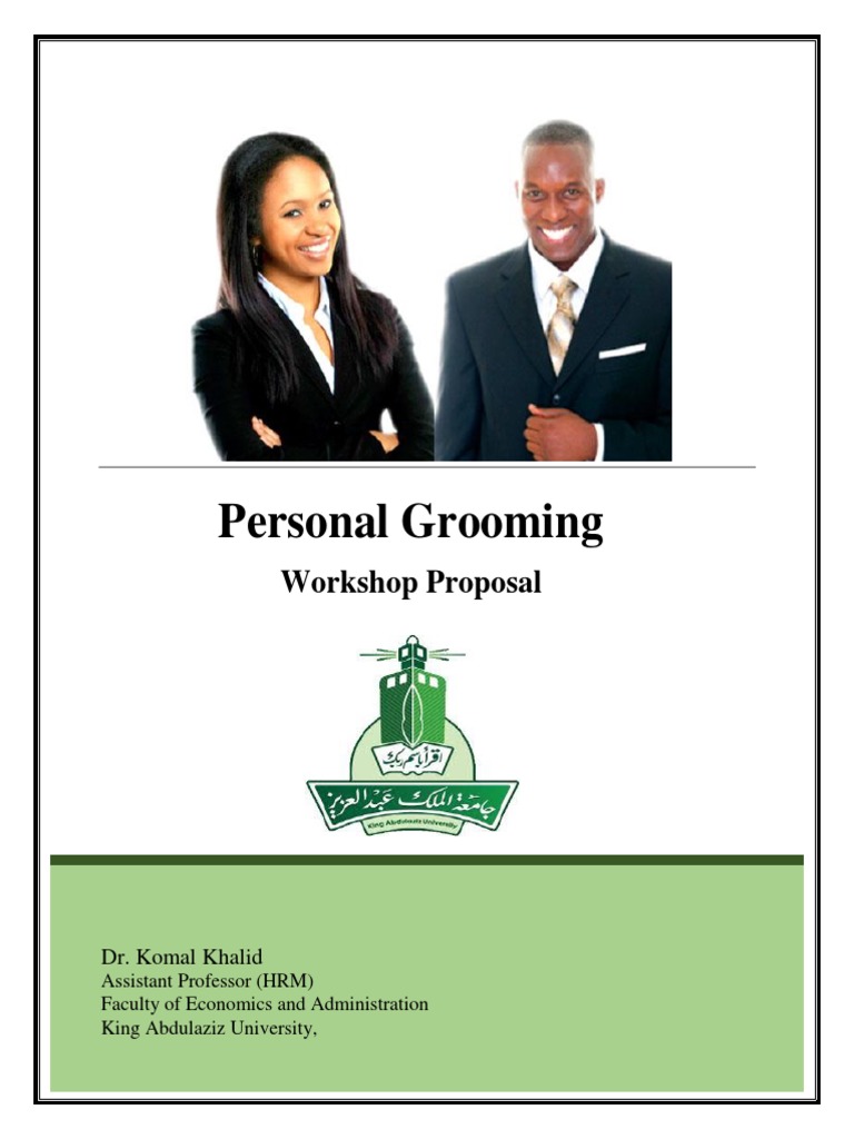 Personal Grooming Proposal | PDF | Self Esteem | Body Language