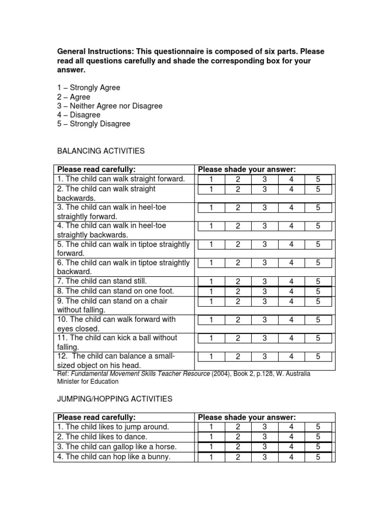 Thesis Sample Survey | PDF | Sports | Leisure
