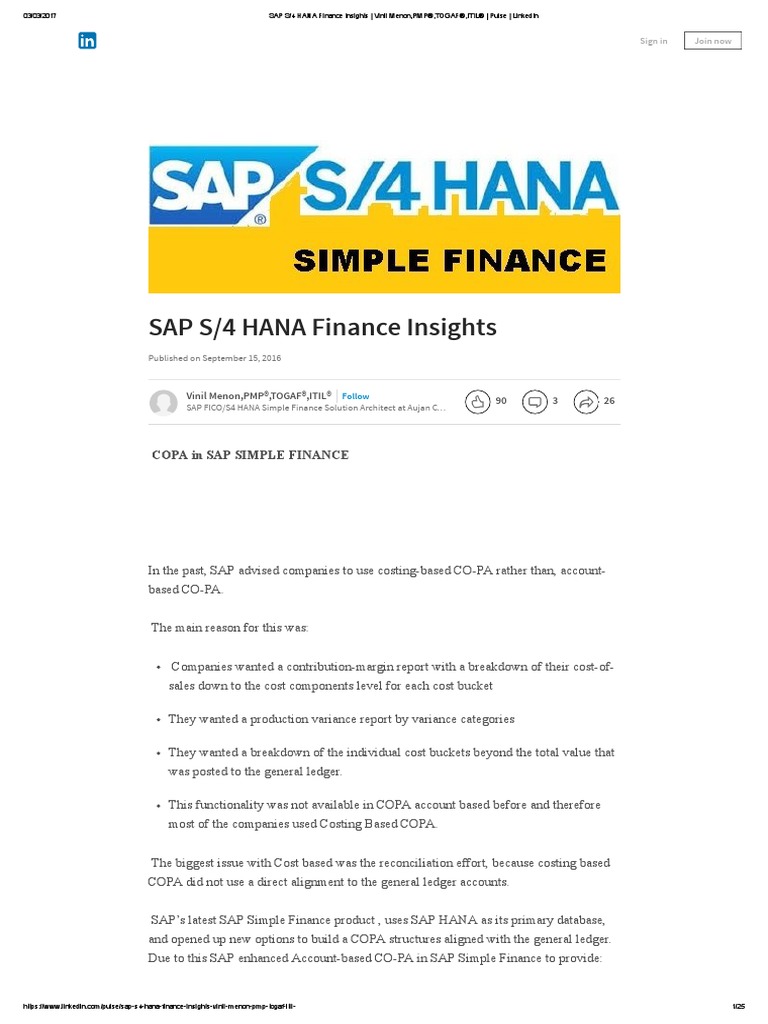 Sap S - 4 Hana Finance | PDF | Debits And Credits | Accounting