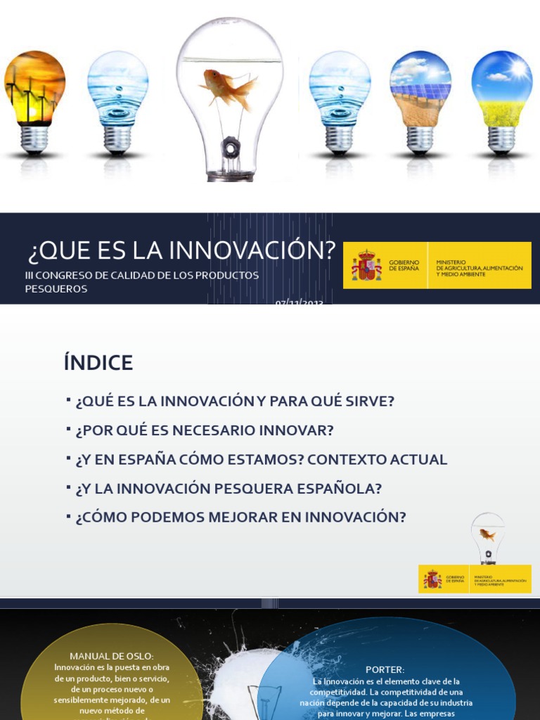 1 Que Es La Innovacion | PDF | Investigación y desarrollo | Innovación