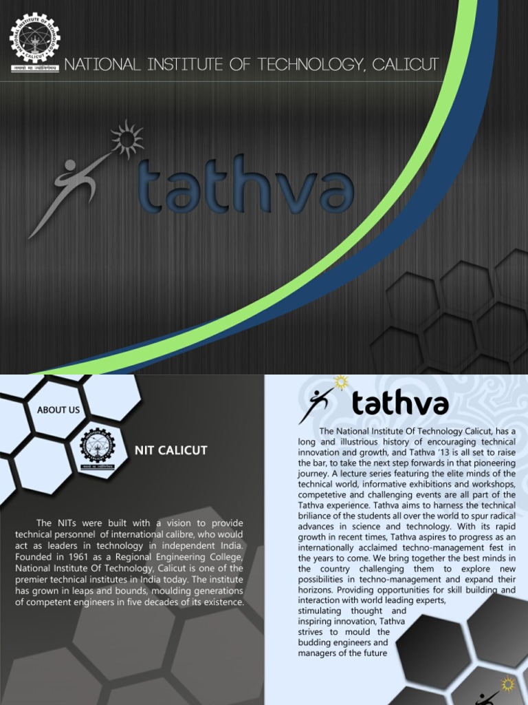 Brochure Tathva PDF | PDF