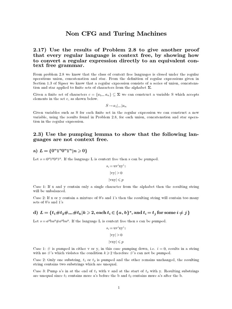 Selected Solutions 3 | PDF | Regular Expression | Discrete Mathematics