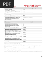 AIRTEL Tariff Guide Poster A1 | PDF | Financial Services | Money