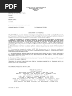 Demurrer To Evidence - RA9165-Sample | PDF | Presumption Of Innocence ...