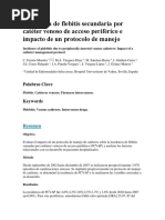 Escala de Flebitis | PDF