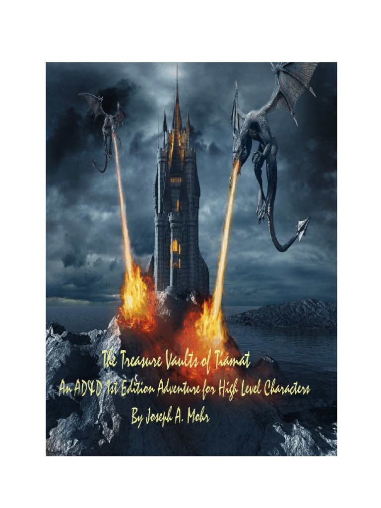 Treasure Vaults of Tiamat | PDF | Drow (Dungeons & Dragons) | Castle