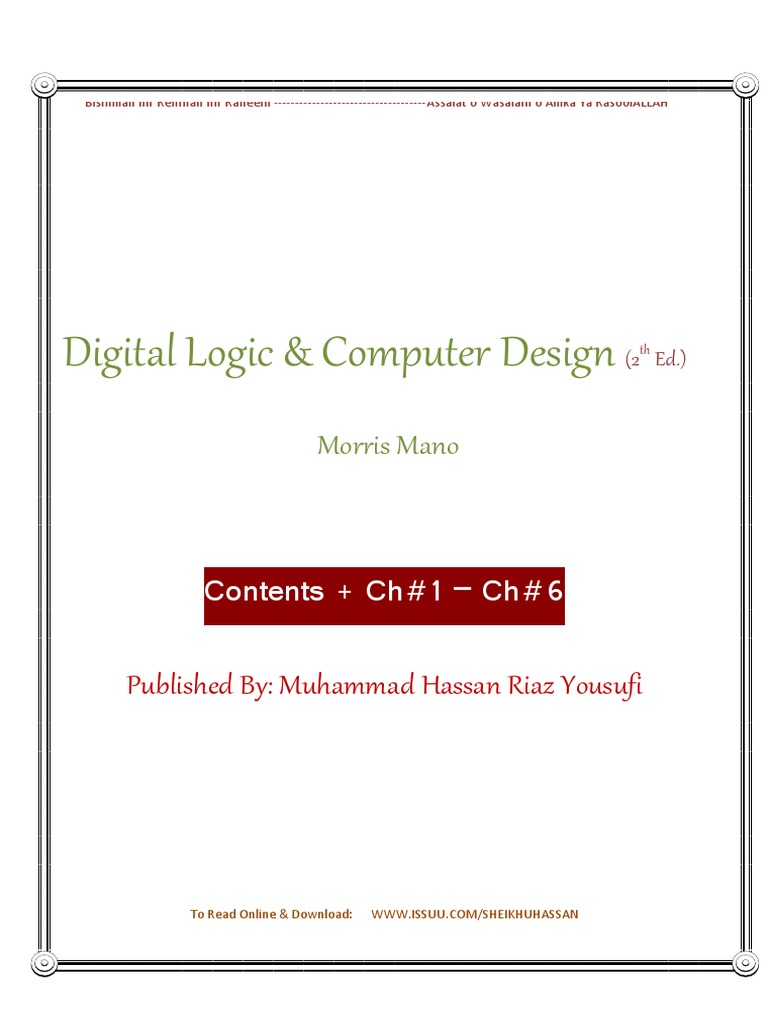 Advanced Digital Logic Design | PDF