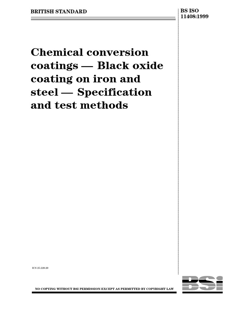 BS Iso 11408 | PDF | Steel | International Organization For Standardization