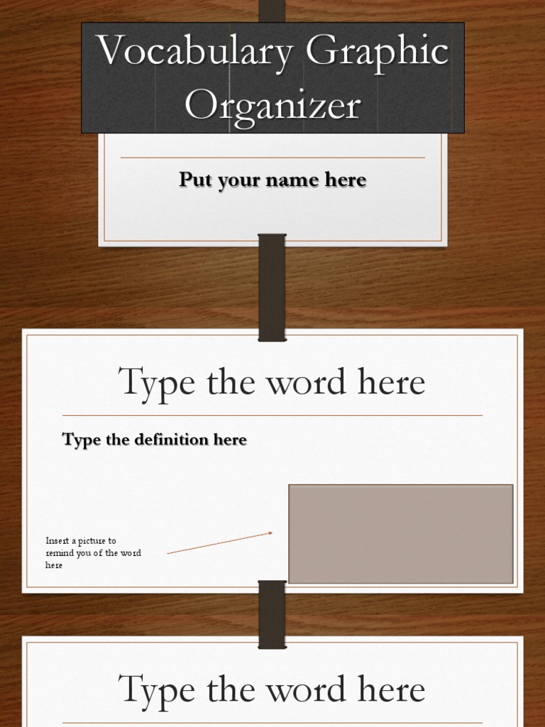 Vocabulary Graphic Organizer | PDF