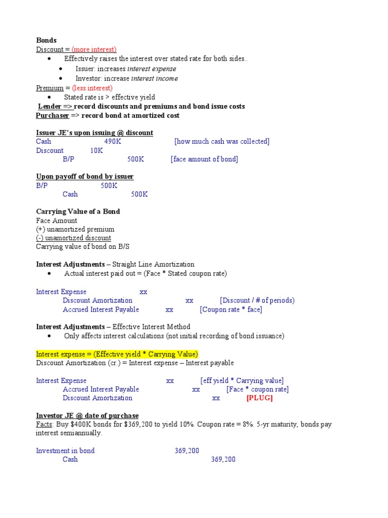 Bonds | Download Free PDF | Bonds (Finance) | Discounting