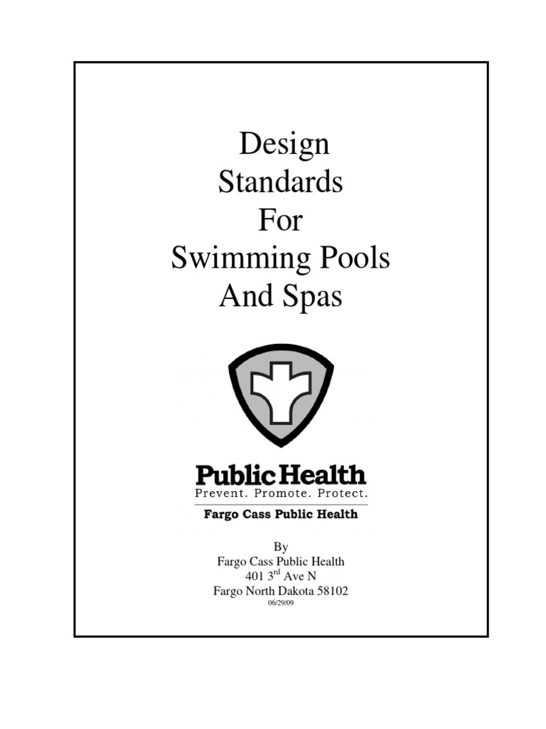 Design Standards For Swimming Pools 1-5-10 PDF | PDF | Swimming Pool ...