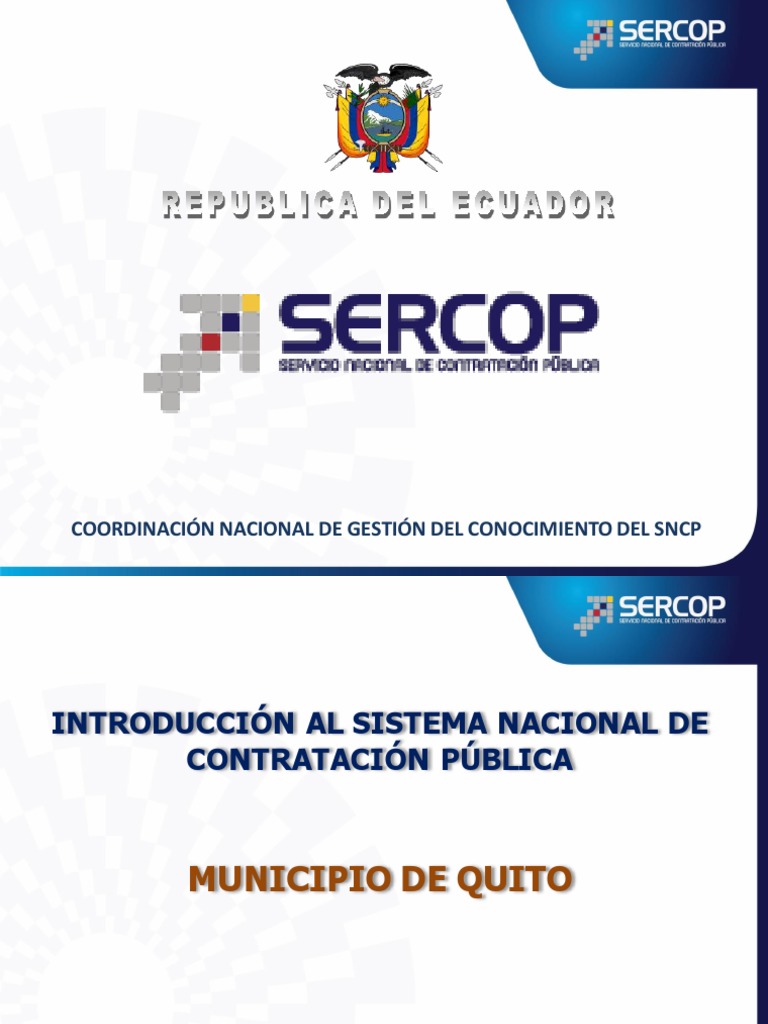 Sercop PDF | PDF | Subasta | Presupuesto