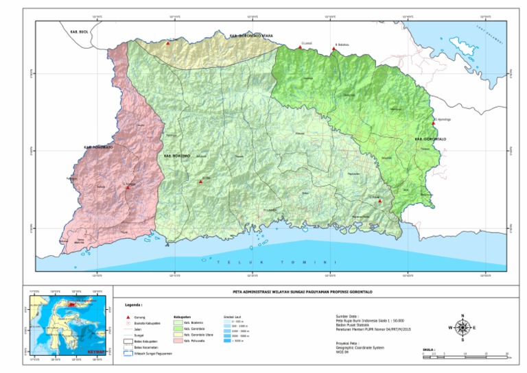 Peta Ws Paguyaman | PDF