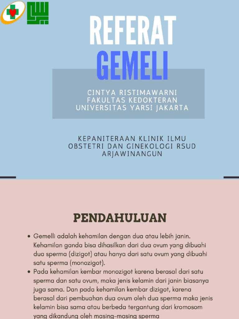 Referat Gemelli | PDF