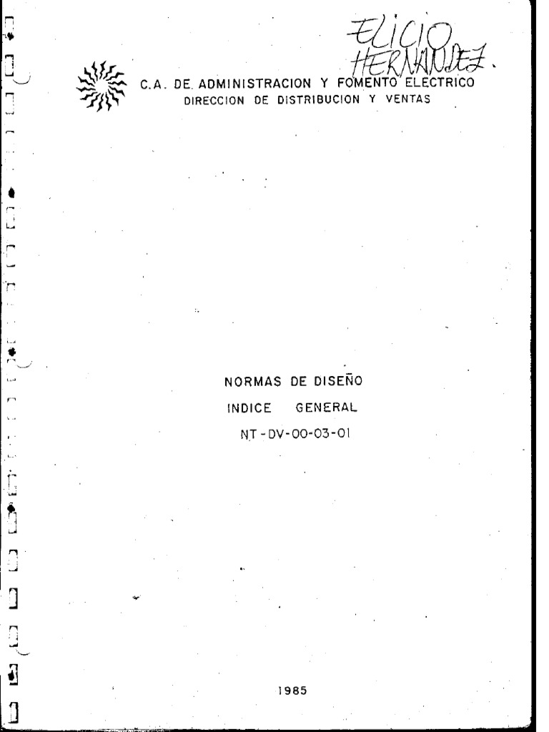 Normas Cadafe PDF | PDF