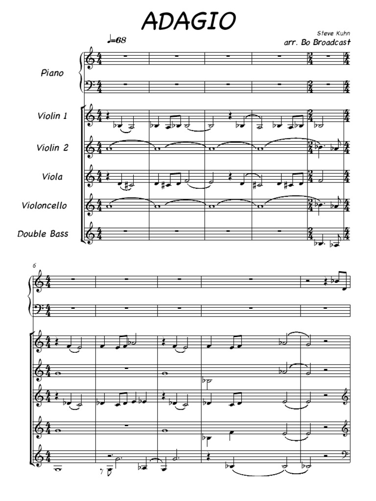 Adagio by Steve Kuhn - 20130104083632 - Motherlode | PDF | Musical ...