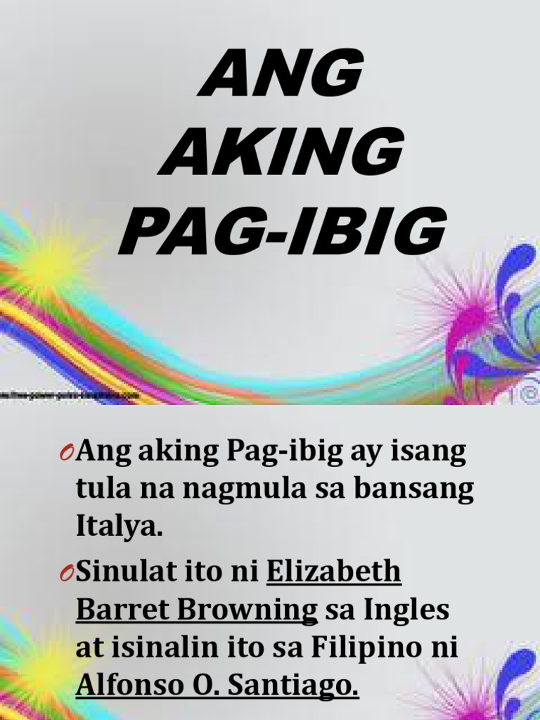 Ang Aking Pag-ibig