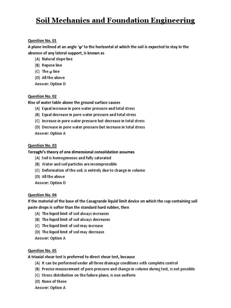Soil Mech and Foundation by XYZ | PDF | Soil Mechanics | Soil