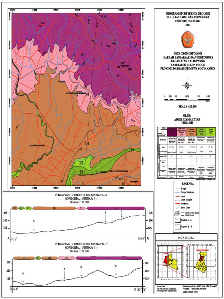 Peta Geomorfologi | PDF