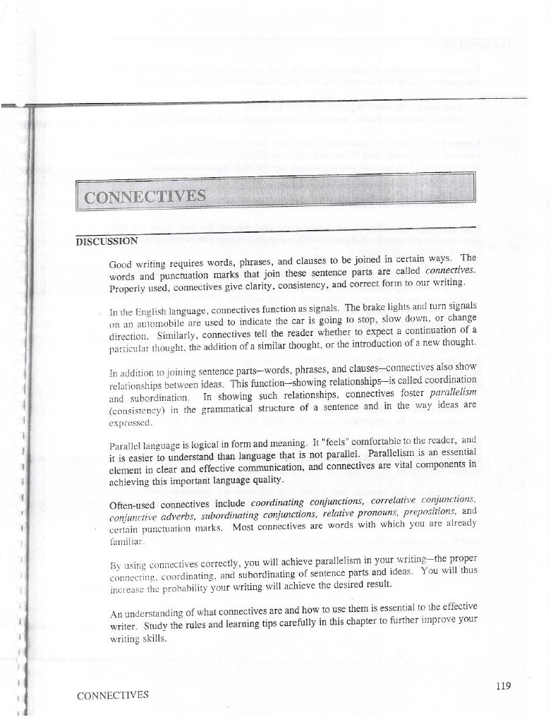 Understanding Connectives in Writing | PDF