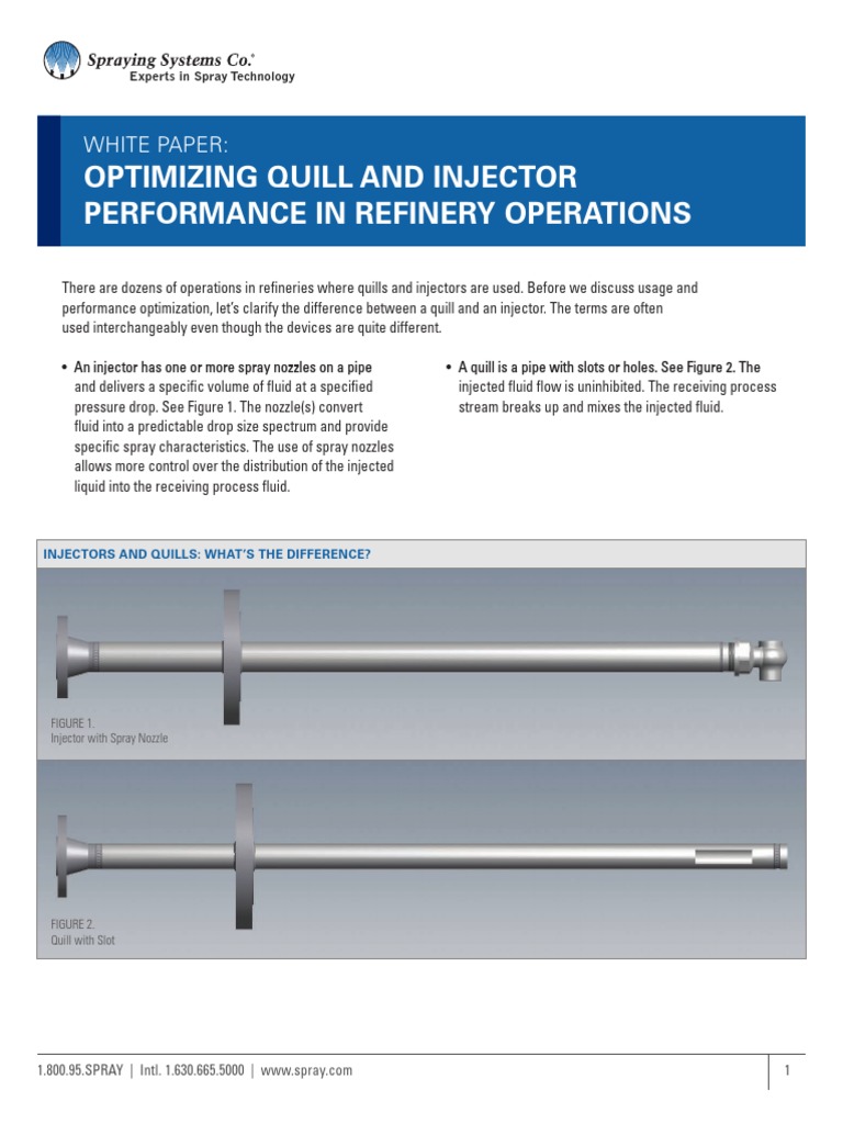 Optimizing Quill and Injector Performance | PDF | Fuel Injection | Nozzle