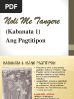 RIZAL - Mga Simbolo NG Pabalat NG Noli Me Tangere | PDF
