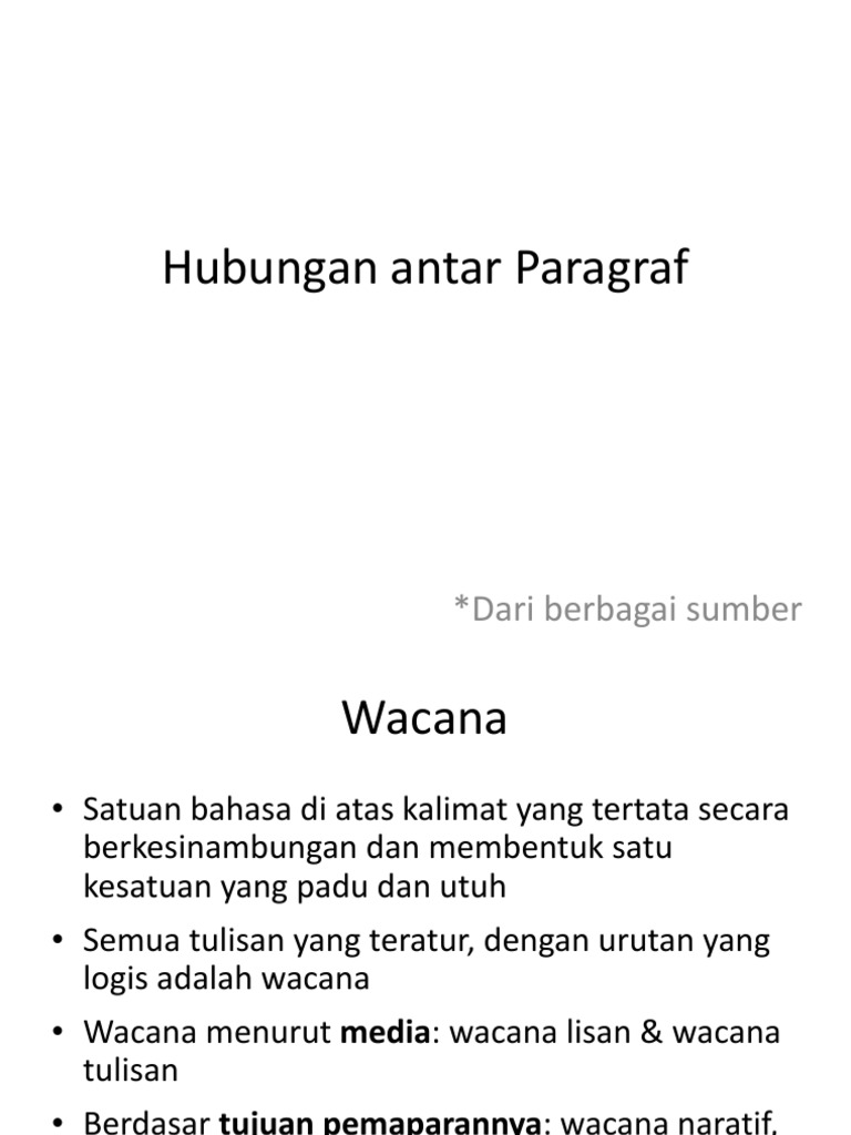 11 - Hubungan Antar Paragraf | PDF