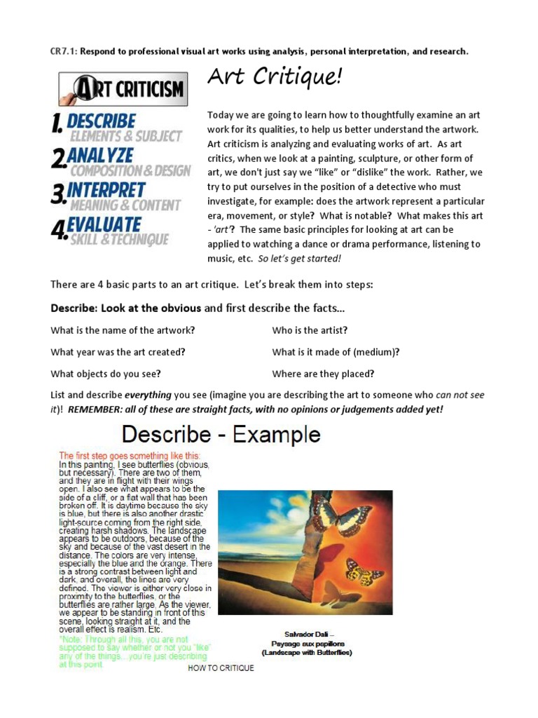 2 Critique 4 Steps GOOGLE 2018 KEY | PDF | Neuropsychological ...