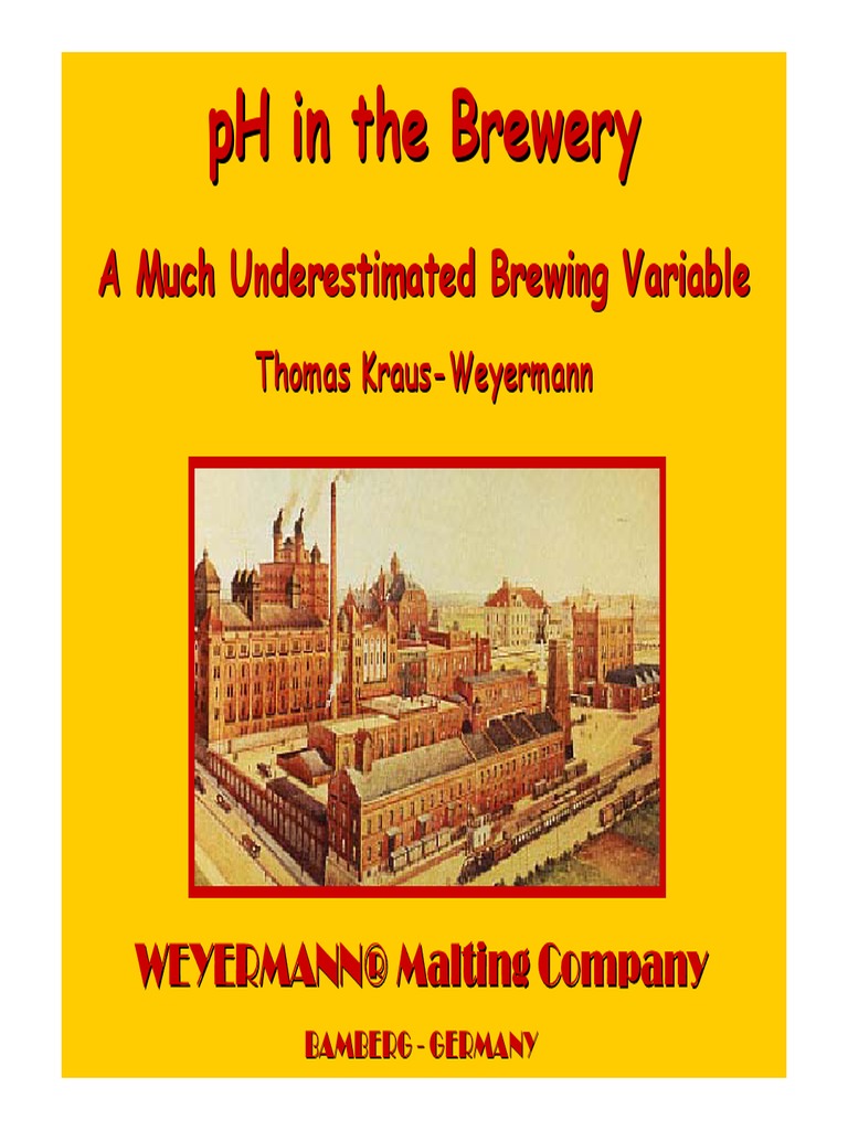 Mash-pH in The Brewery | PDF | Brewing | Beer