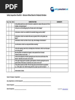 Hand and Portable Power Tools Pre Use Inspection Checklist | PDF