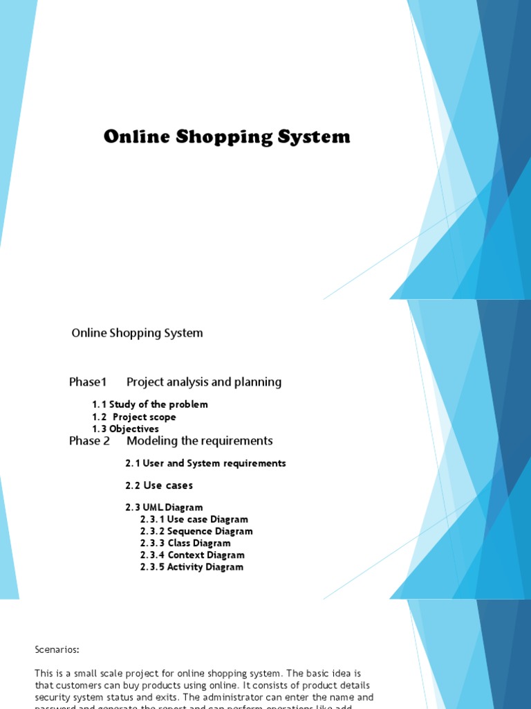 Online Shopping System | PDF | Online Shopping | Use Case