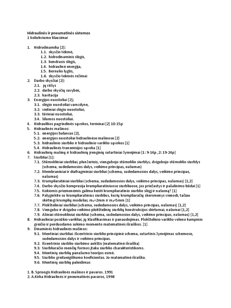 HPS EGZ Klausimynas | PDF