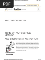 Bolt Torque Checklist Form | PDF