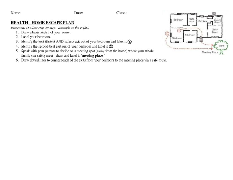 Escape Plan Homework | PDF
