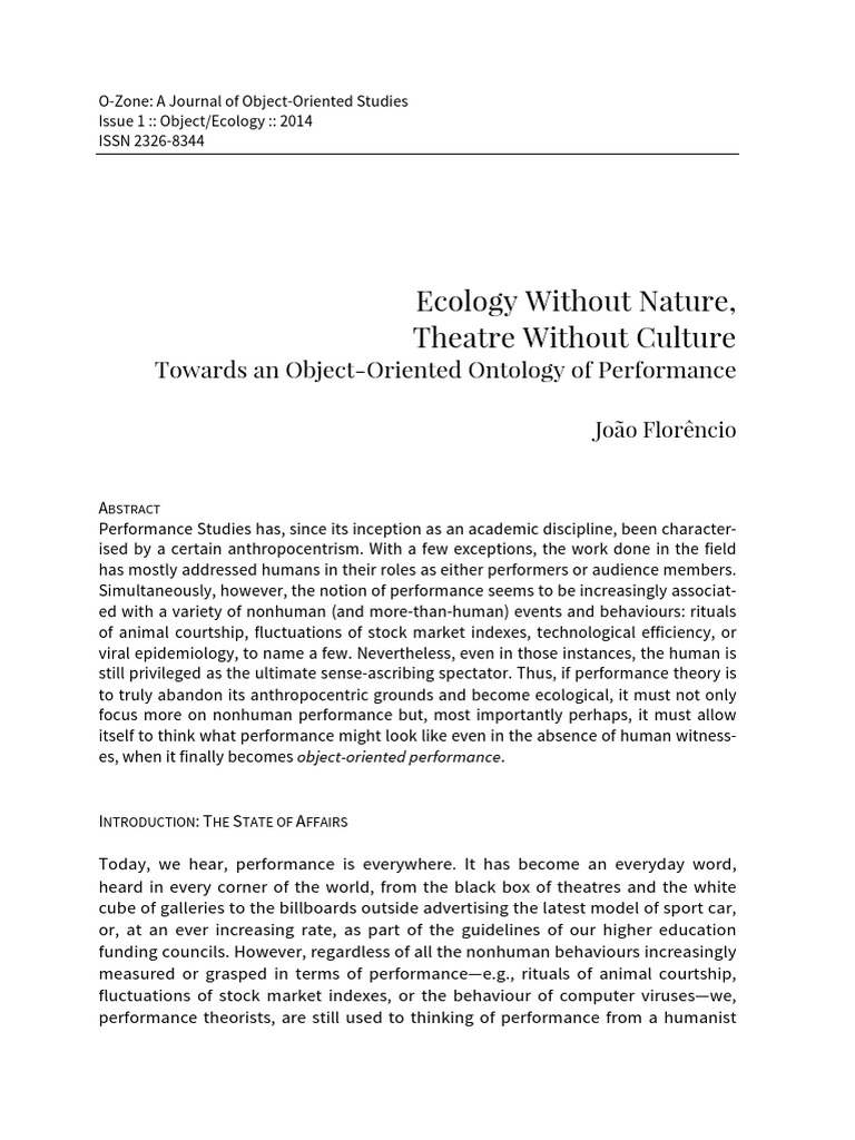 Object Oriented Ontology PDF | PDF | Reality | Phenomenology (Philosophy)