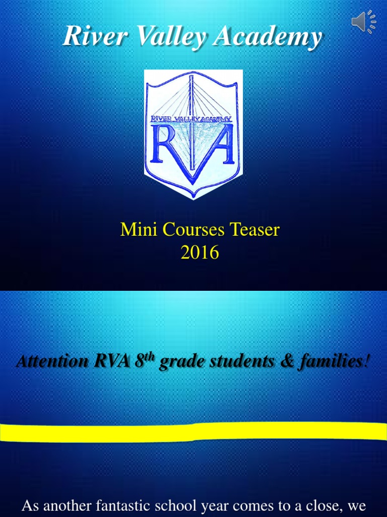 River Valley Academy Vid | PDF