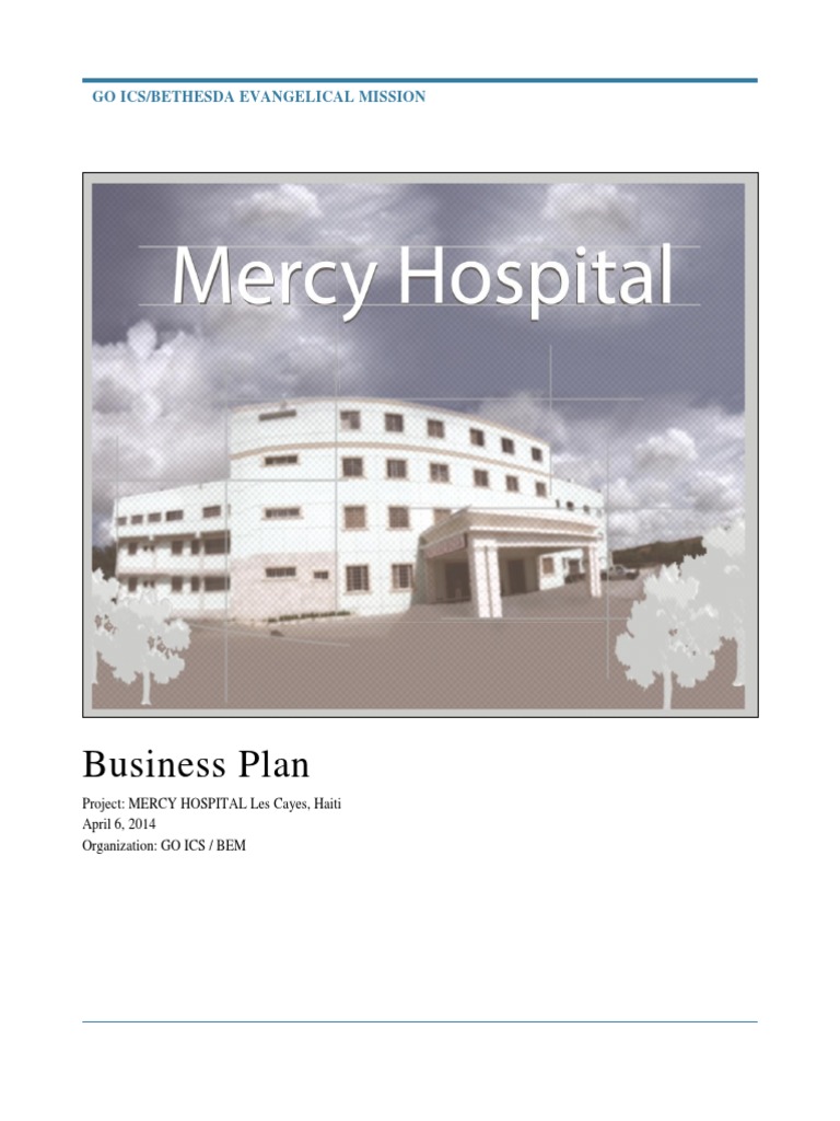 Mercy Hospital Business Plan | PDF | Hospital | Primary Care
