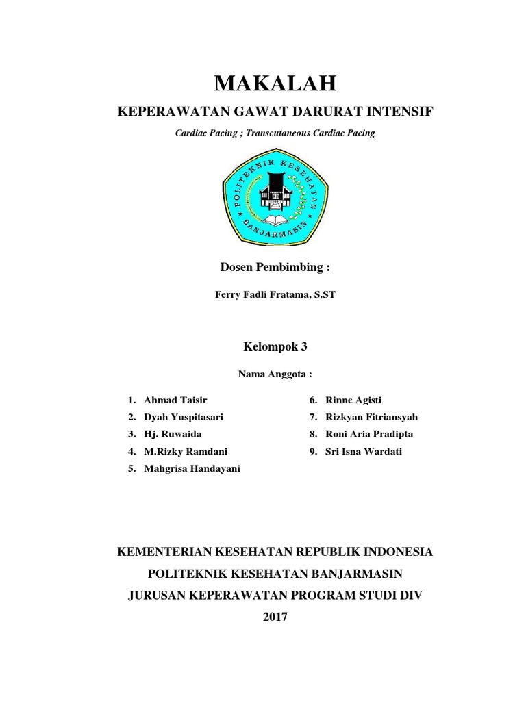 Transcutaneous Cardiac Pacing | PDF