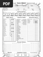 Gloomhaven Character Sheets Starting Classes | PDF | Role Playing ...